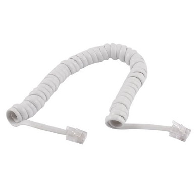 uxcell Plastic RJ9 4P4C Stretchy Connectors Telephone Line and Cable ...