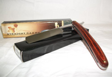Rite Edge Knives CN210728 Razor with Rich Grain Wood Handles ...
