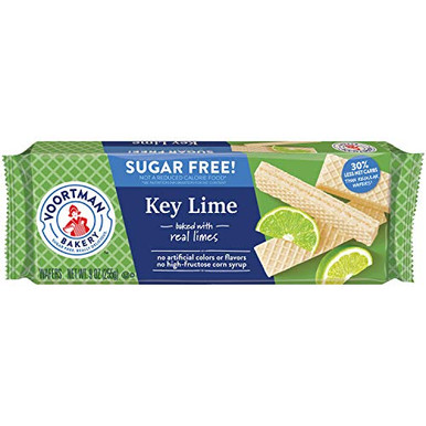 Voortman Bakery Sugar Free Key Lime Wafers, 27 Count - Warehousesoverstock