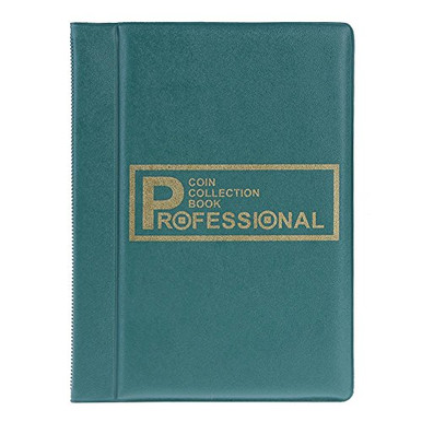 120 Pockets Coin Album, Penny Collecting Book, PVC Coins Collection ...