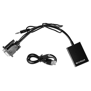 Video Capture Adapter VGA to HDMI Converter Adapter Cable Digital HD ...