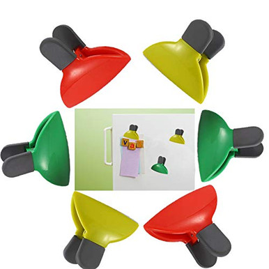 6 Pack Chip Bag Clips, Magnetic Chip Clips Bag Clips Food Clips ...