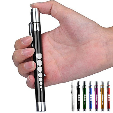 Medical LED Pen Light, First Aid Bright Aluminum Portable Torchlight ...
