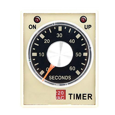 Digital Delay Timer AH3-3 Power on Delay Timer Time Relay AC 220V 50 ...