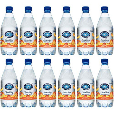 CRYSTAL GEYSER SINCE 1977 Sparkling Spring Water PET Plastic Bottles ...