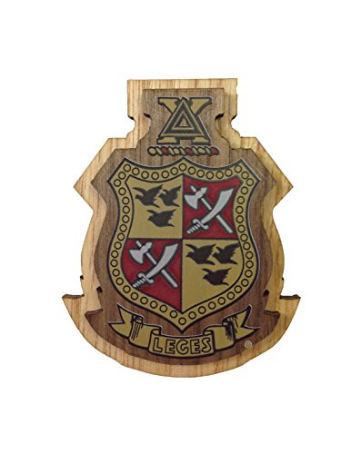 Delta Chi Fraternity Wood Wooden Crest Paddle Mascot Board Deltas (3.5 ...