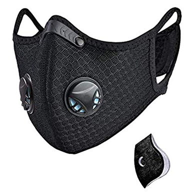 Black Mesh Face Mask - Warehousesoverstock