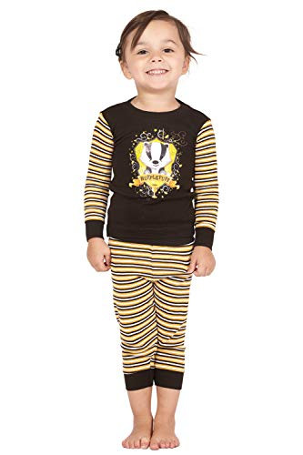 Harry Potter Hufflepuff House Crest Badger Cotton Baby Pajama Gift Set ...