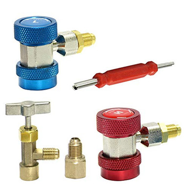 Apeixoto 3 in 1 AC Tool Kit R134A Adapter Valve Core Remover and Cap ...