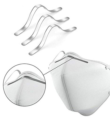 Beyond Trim Mask Nose Bridge - 100 Pieces Stripes Aluminum Metal ...