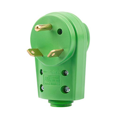 RVGUARD NEMA TT-30P RV Replacement Male Plug 125V 30 Amp with ...