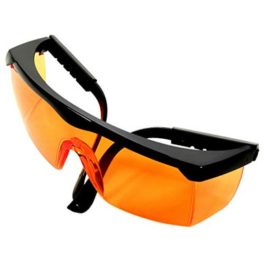 HQRP Orange Tint Lightweight Safety Glasses / Goggles for Laborers ...