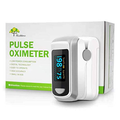 Pulse Oximeter Fingertip Blood Oxygen Saturation Monitor?Heart Rate ...