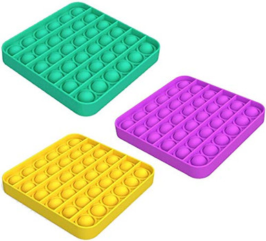 Bubble Sensory Fidget Toy, 3 Pack Autism Special Needs Stress Reliever ...