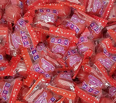 CrazyOutlet Brach's Abra Bubble Bubble Gum Filled Candy Balls, Cherry ...