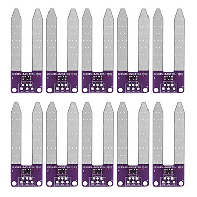 10pcs Soil Moisture Test Sensor, Sensor modules with pin Heads, Soil ...