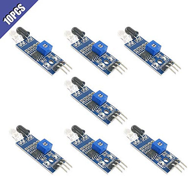 Comidox 10PCS IR Infrared Obstacle Avoidance Sensor Module ...
