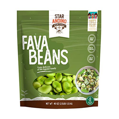 Star Andino Heritage Fava Beans - 2.5 lbs. - Fiber-Rich, Fresh, Whole ...