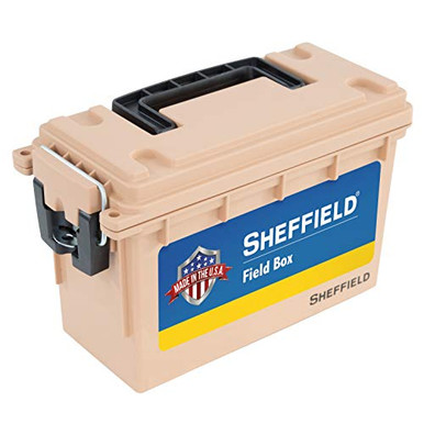 Sheffield 12627 Field Box, Pistol, Rifle, or Shotgun Ammo Storage Box ...