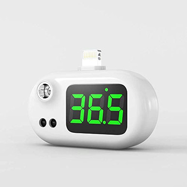 Mini Smartphone Infrared Thermometer for iOS, Non-Contact Mobile Phone ...
