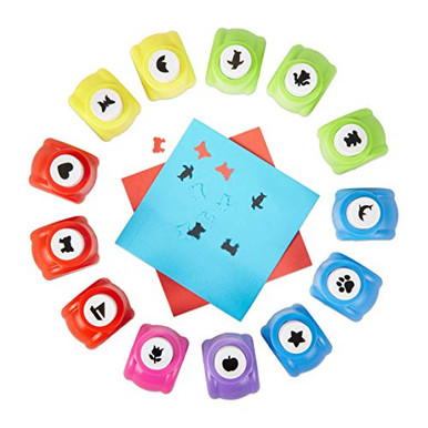 Craft Hole Punch Shapes for Scrapbooking Cutouts (15 Pieces ...
