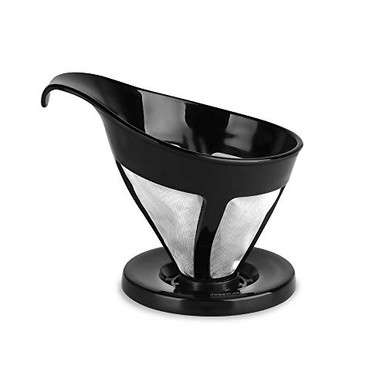 Reusable Pour Over Coffee Dripper with 30 pcs V Disposable Coffee Paper ...
