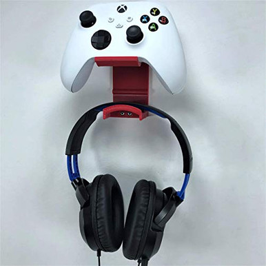 3D Cabin Xbox Controller Wall Mount and Headphone Holder Hanger Bracket ...