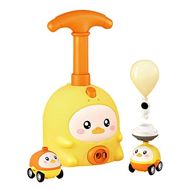QUMOX Balloon Powered Car Balloon Racers Aerodynamic Cars STEM Toys ...