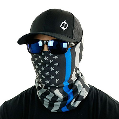 Thin Blue Line and Thin Red Line American Flag Bandana by Hoo-rag ...
