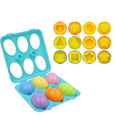 YU.Dafe Find and Match Easter Matching Eggs with Eggs Holder,Sorting ...