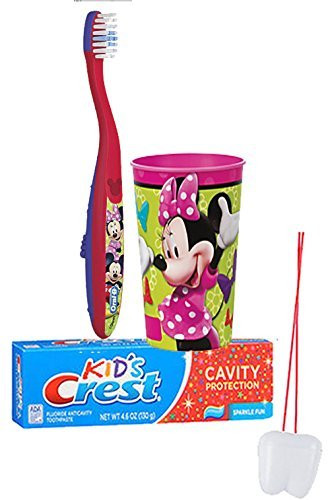Disney Minnie Mouse Inspired 3pc. Bright Smile Hygiene Set Soft Manual ...