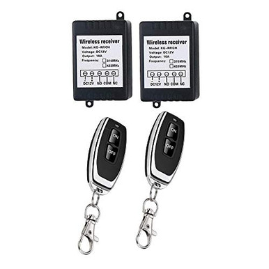 433Mhz Wireless RF Switch, DC 12V 1CH Channel Long Range Wireless ...
