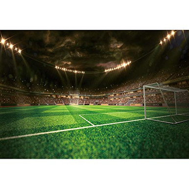 YongFoto 5x3ft Stadium Night Backdrop Football Match Photography ...