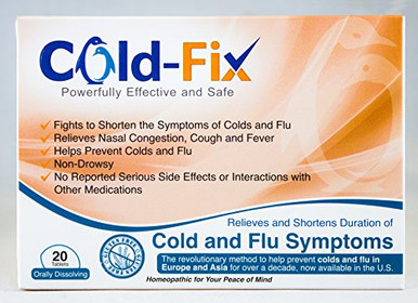 Cold-Fix for Adults - Temporarily relieves and Shortens The Duration of ...