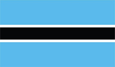JMM Industries Botswana Flag Vinyl Decal Sticker Lefatshe la Botswana ...
