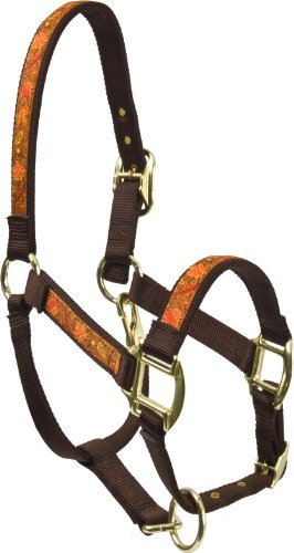 Red Haute Horse FL1403 A Equine Elite Horse Halter, Fall Leaves ...