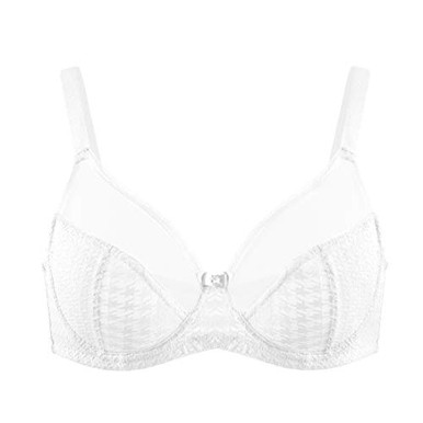 HSIA Women's Underwire Unpadded Bra Minimizer Full Bust Bra Plus Size ...