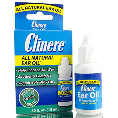 Clinere Ear Oil Earwax Softener Olive Oil Drops for Earwax Removal ...