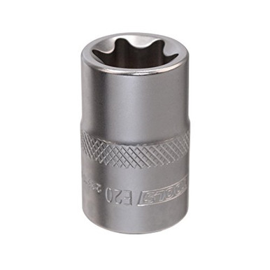 OEMTOOLS 22811 E20 1/2 Inch Drive External Star Socket ...