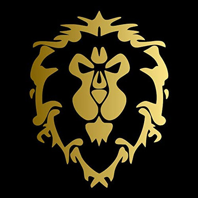 World of Warcraft Alliance Pick Color Vinyl Transfer Sticker Decal for ...