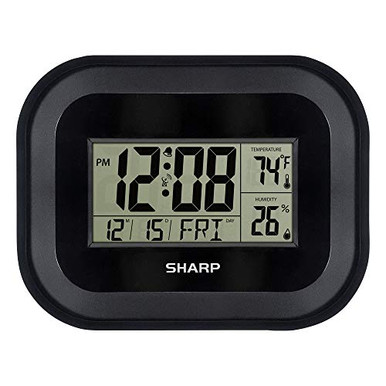 Sharp Atomic Wall Clock - Atomic Accuracy - Never Needs Setting ...