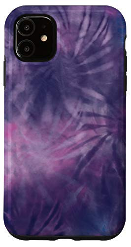 iPhone 11 Pink Turquoise Purple Lavender Abstract Tie Dye Case ...