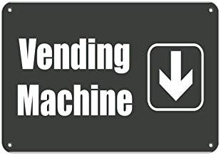 LilithCroft99 Vending Machine Down Lunch Room and Break Room Sign,Metal ...