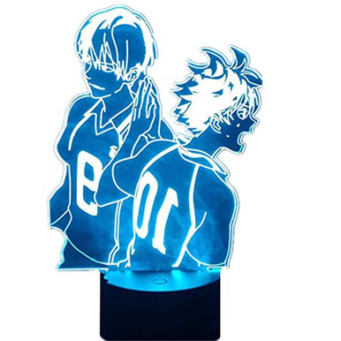 Anime Haikyuu Acrylic Led Night Light Shoyo Hinata Obio Kageyama ...