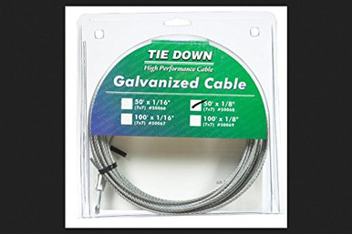Tie Down 50068 Engineering 50068, Galvanized Cable, Swagged Loop and ...