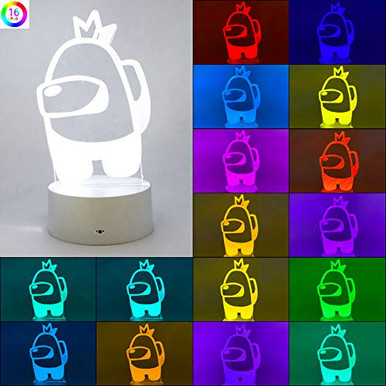 Among Us Night Light Among Us Table Lamp,LED Light,Night Lights 3D ...