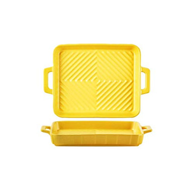 Ceramic Baking Plate Dish, Porcelain Lasagna Pans Bakeware, Pan Kit ...
