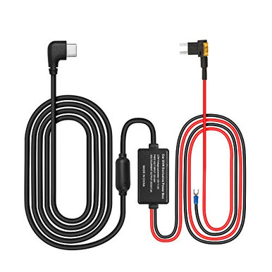 BOSCAM Backup Camera Type-C Hardwire Kit 11.48ft Mini Fuse Hard Wire ...