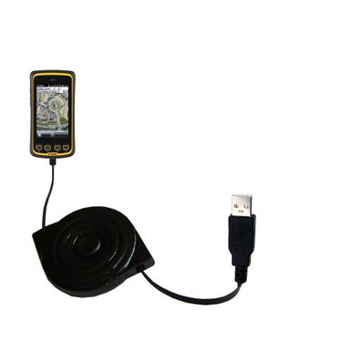 Compact and Retractable USB Power Port Ready Charge Cable Designed for ...