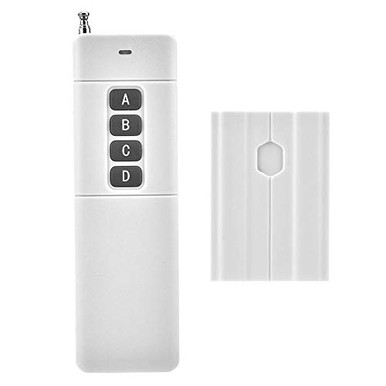 Wireless DC12V 4-Channel Controller, Learning Code Controller, 4-Button ...